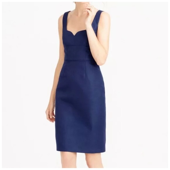 J. Crew | Dresses | Nwt J Crew Mae Dress In Navy Blue | Poshmark